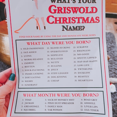 What's Your Chili Name Party Game With Nametags & Sign Chili Cookoff ...