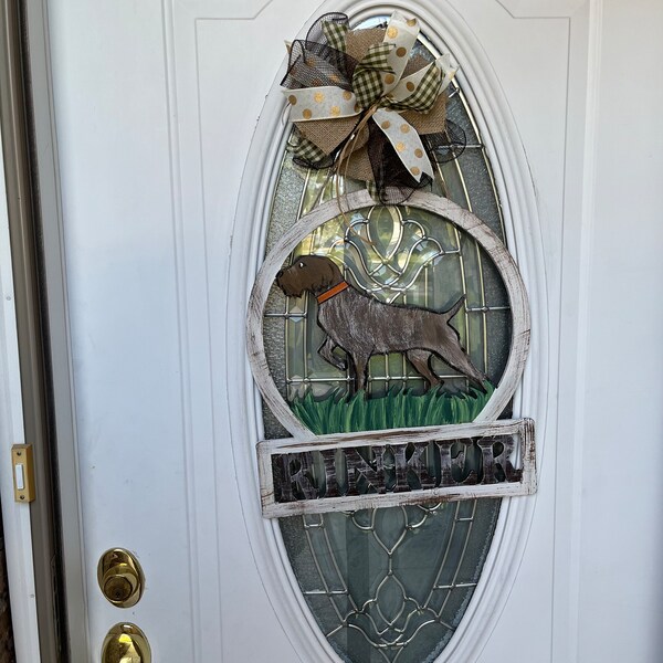 GSP Home Decor | GSP Door Hanger | German Shorthaired Pointer Family ...