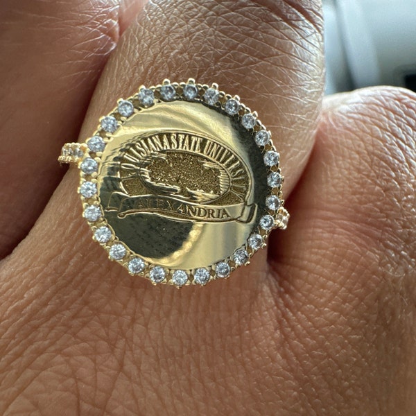 College Graduation Gift for Her, Custom College Class Ring, High School ...