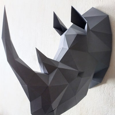 Sparrow Make Your Own Low Poly Bird on Fly, Geometric Bird, Paper ...