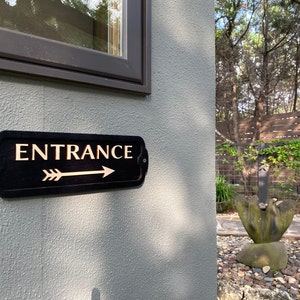 Changing Room or Coat Check Door Sign. Wooden self-adhesive | Etsy