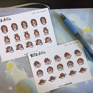 D067 / Smoke Digital and Printable Stickers, Silhouette Cut File ...