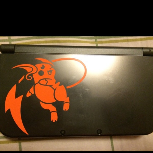 Raichu Vinyl Decal - Pokemon - Vinyl Decal, Gamer Gift, Car Decal, Wall ...