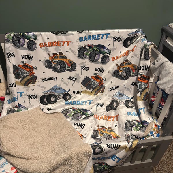 PRINTABLE Set of 9 Large Monster Trucks Cutouts, Standee, Monster Jam ...