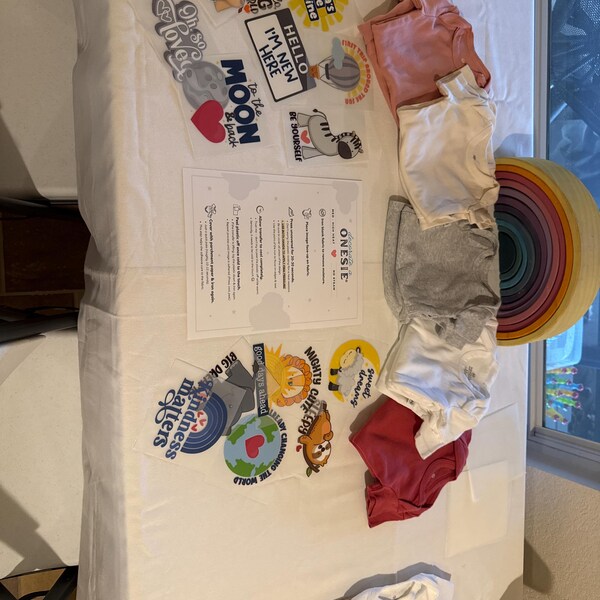 Color Your Own Baby Shower Iron-ons -- 15 Gender Neutral Baby Shower ...