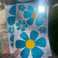 Hippie Soul Car Window Decal Hippie Car Accessories Retro 70s Bumper ...