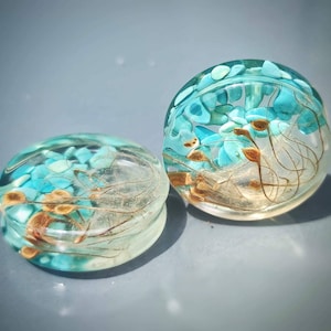 Turquoise Stone Plug December Birthstone Jewelry Gauge Earring Men Plug ...