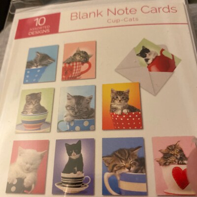 20 Assorted Blank Notecards Bulk Bulk Pack 4 X 5.12 Inch With Envelopes ...