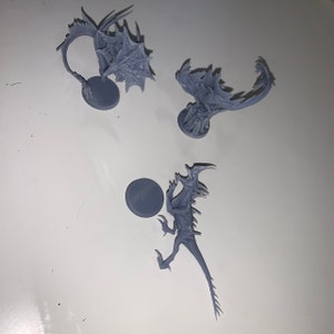 Cerberus Rex Miniature T Rex Dinosaur DND Pathfinder Tabletop | Etsy