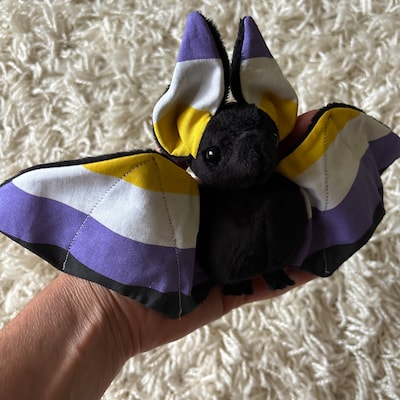 Handmade Blue Transgender Pride Bat Doll Made to Order LGBTQIA Gift - Etsy