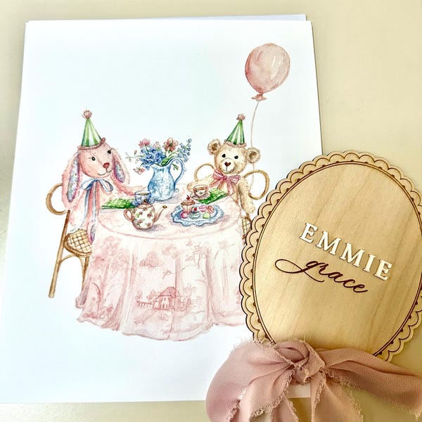 Wooden Daisy Flower Milestone Cards | Custom Name Milestone Set | Boho ...