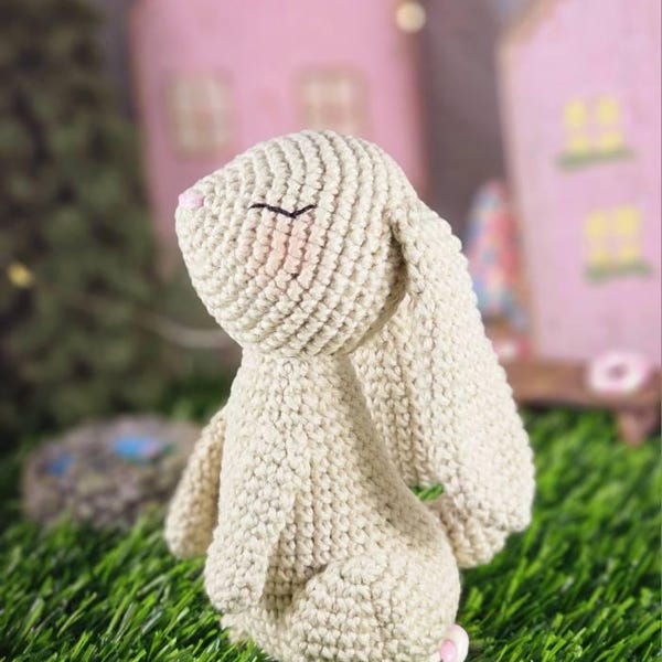 Crochet Bunny Pattern Crochet Rabbit Plush Pattern Stuffed Bunny Plush ...