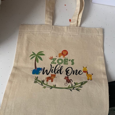 Wild One Treat Bags, Wild One Party, Jungle Party Favors, Party Favor ...
