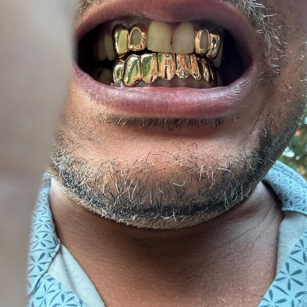 6 Teeth rhodium Diamond Cut Tips - Etsy