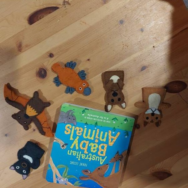 Finger Family Finger Puppets daddy Finger, Mummy Finger, Brother Finger ...