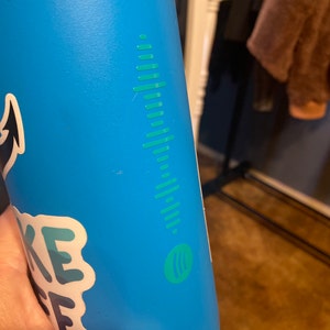 Custom Spotify Song Code Vinyl Decal Song Code Sticker - Etsy