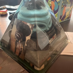Pet Memorial Pyramid, Large, Resin Memorial, Dog/cat Ashes - Etsy