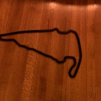 Large 36 Laguna Seca 3D Race Track Map Outline Wall Art - Etsy Canada