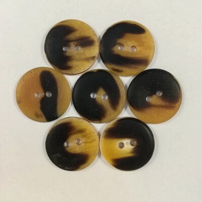 Genuine Horn Buttons in Various Sizes, Fancy Buttons for Sewing and ...