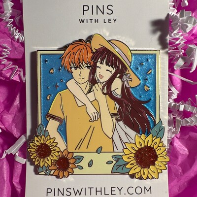 Seiusa Seiya Sailor Moon Usagi Kawaii Enamel Pin Anime Cute Button ...