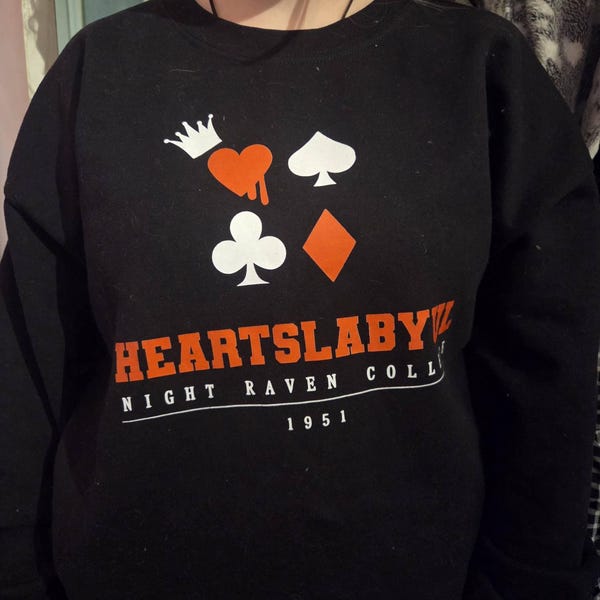 Twst Dorm Crewneck Sweater Heartslabyul Twisted Wonderland Inspired ...