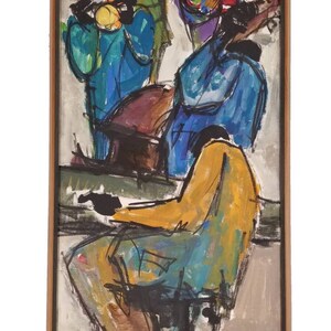 Jim Rabby Original Signed Impasto Oil Painting in Original Frame - Etsy