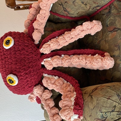 Giant Octopus Crochet Pattern digital Pattern (Download Now) - Etsy