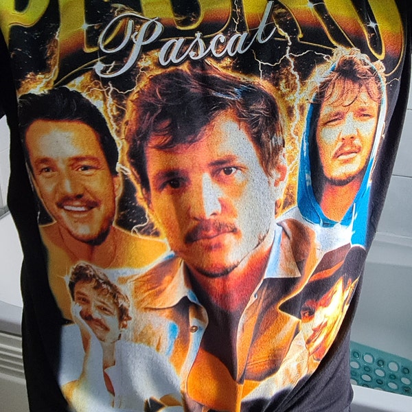 Pedro Pascal Retro Bootleg Shirt Pedro Pascal 90s Shirt Javier Peña ...