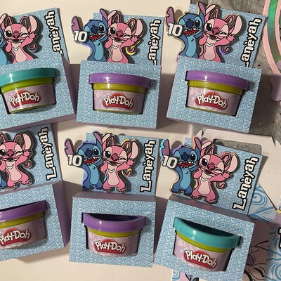 Stitch Play-doh Box/ Stitch Birthday/ Play-doh Decor/ Stitch Party ...