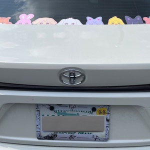 Ateez Aniteez Peeker Car Decals Ateez Stickers Aniteez Decal Ateez Car ...