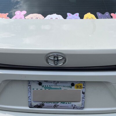 Ateez Aniteez Peeker Car Decals Ateez Stickers Aniteez Decal Ateez Car ...