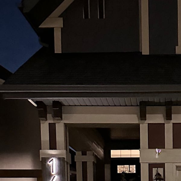 Modern Metal House Number, Hotel Room Numbers Sign, Custom House Number ...