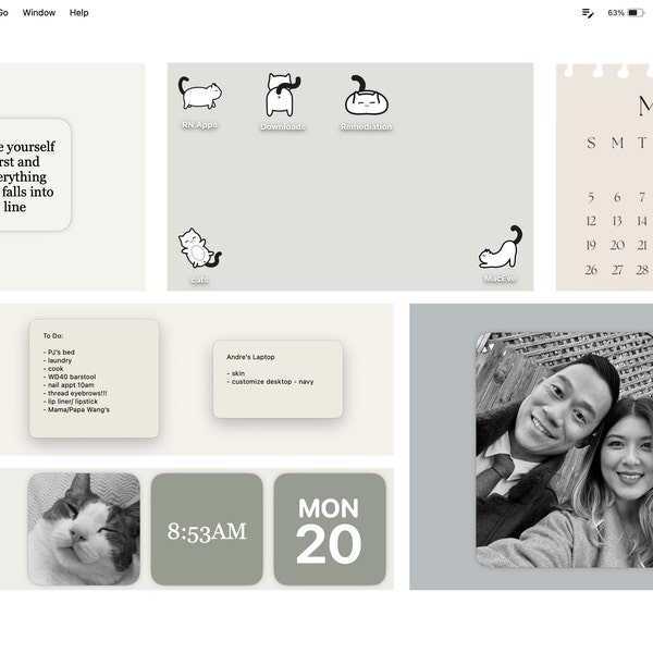 Desktop Wallpaper Organizers With Monthly Calendar (sept 2023 - Dec ...