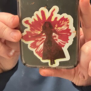 The Scarlet Witch Sticker Wandavision Sticker Wanda Maximoff - Etsy