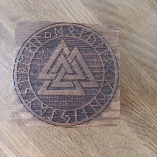 The Nine Noble Virtues of the Vikings, Odin's Horned Triskel and ...