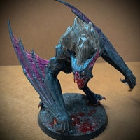 Feral Vampire Dnd Monster Varghulf Undead Evil 32mm 28mm Miniatures for ...