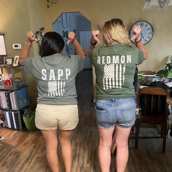Personalized Army Family T-shirt, Army Graduation Gift - Etsy