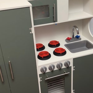 Play Twisting Knob for Kids Kitchen, Includes Mounting Bracket for Easy ...