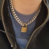 Small 15mm 'gold' Lock - Etsy