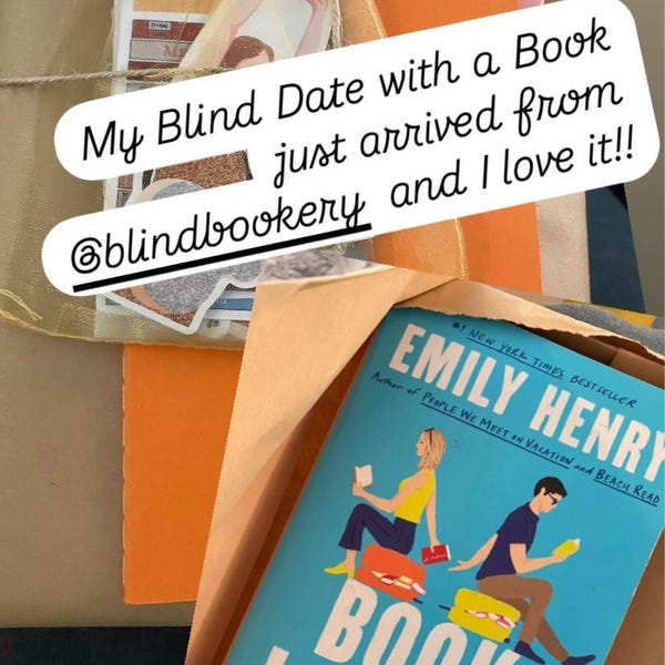 Blind Date With A Book: Surprise Book Package - Etsy