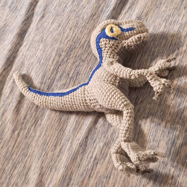 Crochet PATTERN No 1909 Baby Raptor Realistic Dinosaur Pattern by ...