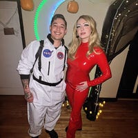 Custom Made Lamia Raised by Wolves Costume Dark Gray Sage Green Spandex ...