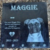 12x12 Personalized Pet Headstone, Goat, Cow, Horse, Pig Farm Tombstone ...