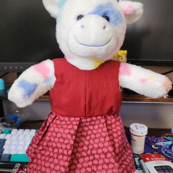 TEDDY BEAR DRESS Pdf Pattern Fits 15-18 Inch Teddy Bears Such as Build ...