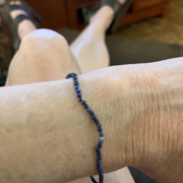 4mm Maw Sit Sit /jade Albite Crystal Beaded Bracelet, Handcrafted 7.5 ...