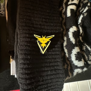 Pokemon Go Pin Team Instinct Lapel Pin Hat Pin Bag Pin - Etsy