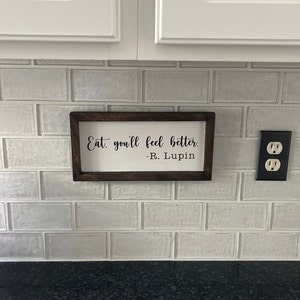 Eat, Youll Feel Better Sign - Etsy