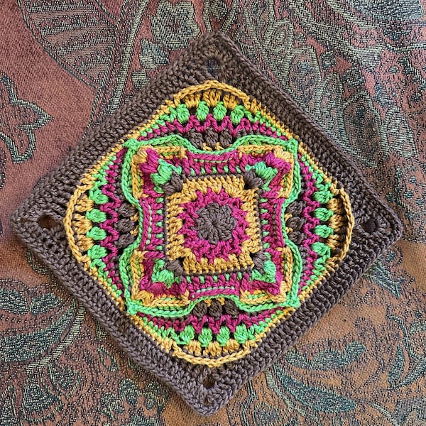 Crochet Pattern - Em Cabal Square - Etsy