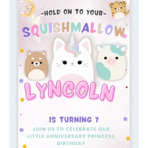 Squishmallows Art Print Set Printable, Squishmallows Quotes ...