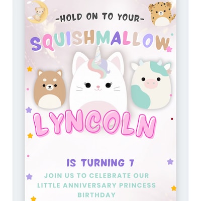 Squishmallows Art Print Set Printable, Squishmallows Quotes ...